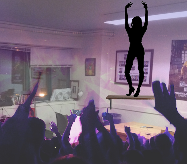 Weird Elevated Surfaces To Dance On At Parties – Bwog