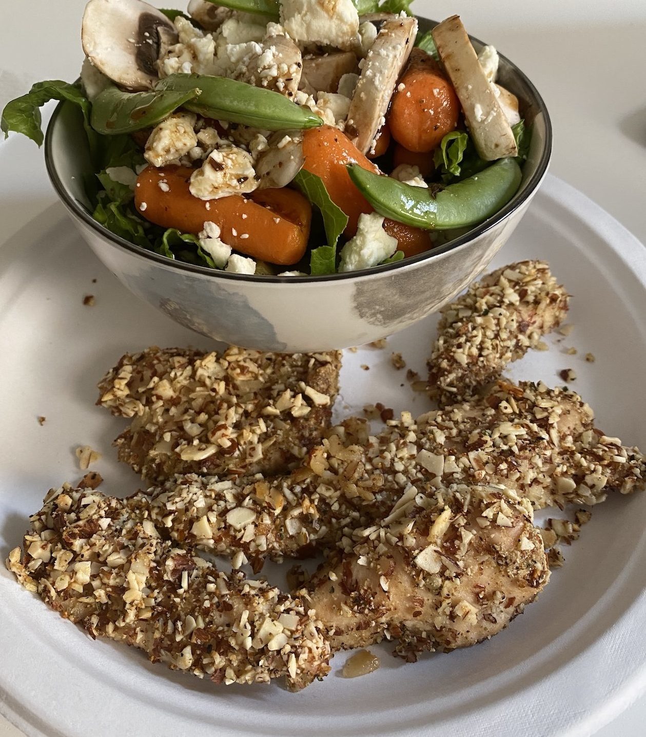 CWB: Almond-Crusted Chicken – Bwog