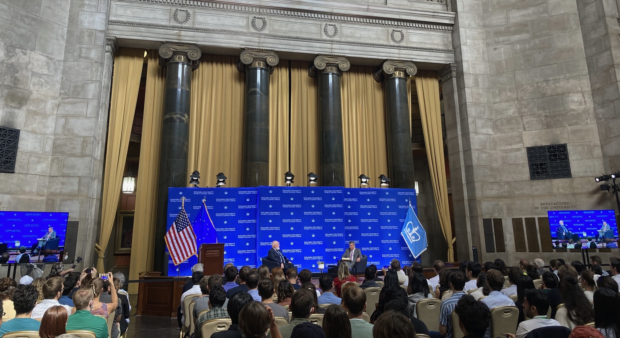 World Leaders Forum: European Commission Vice President Frans ...