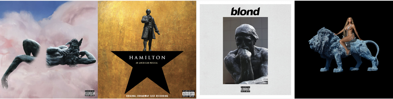 Columbia Statues As Album Covers – Bwog