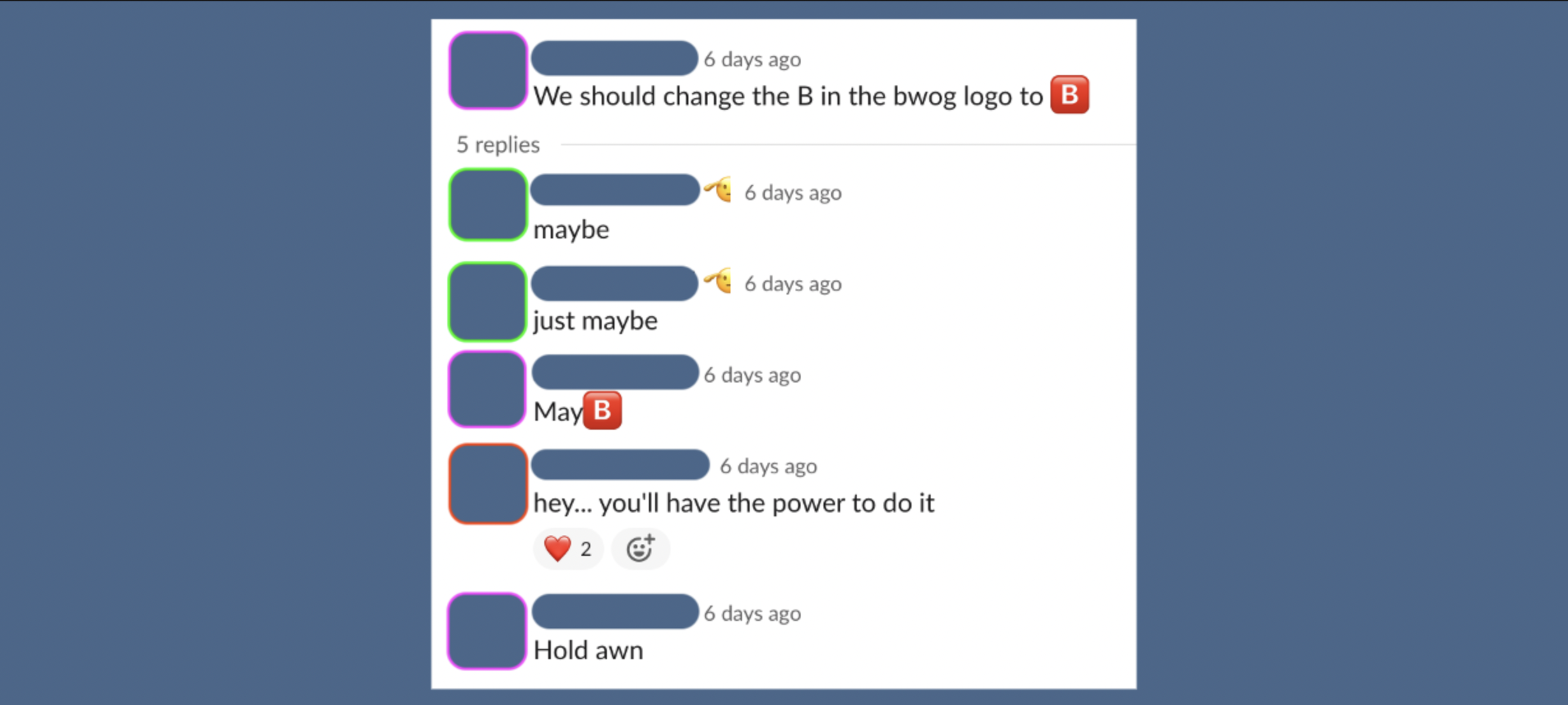 Bwog Unhinged: 2022-2023 Slack – Bwog