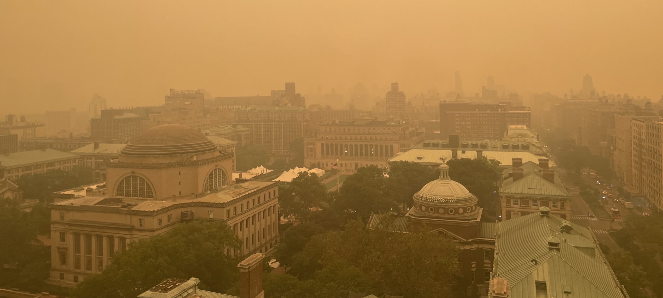 Canadian Wildfires Leave Columbia Under Haze – Bwog