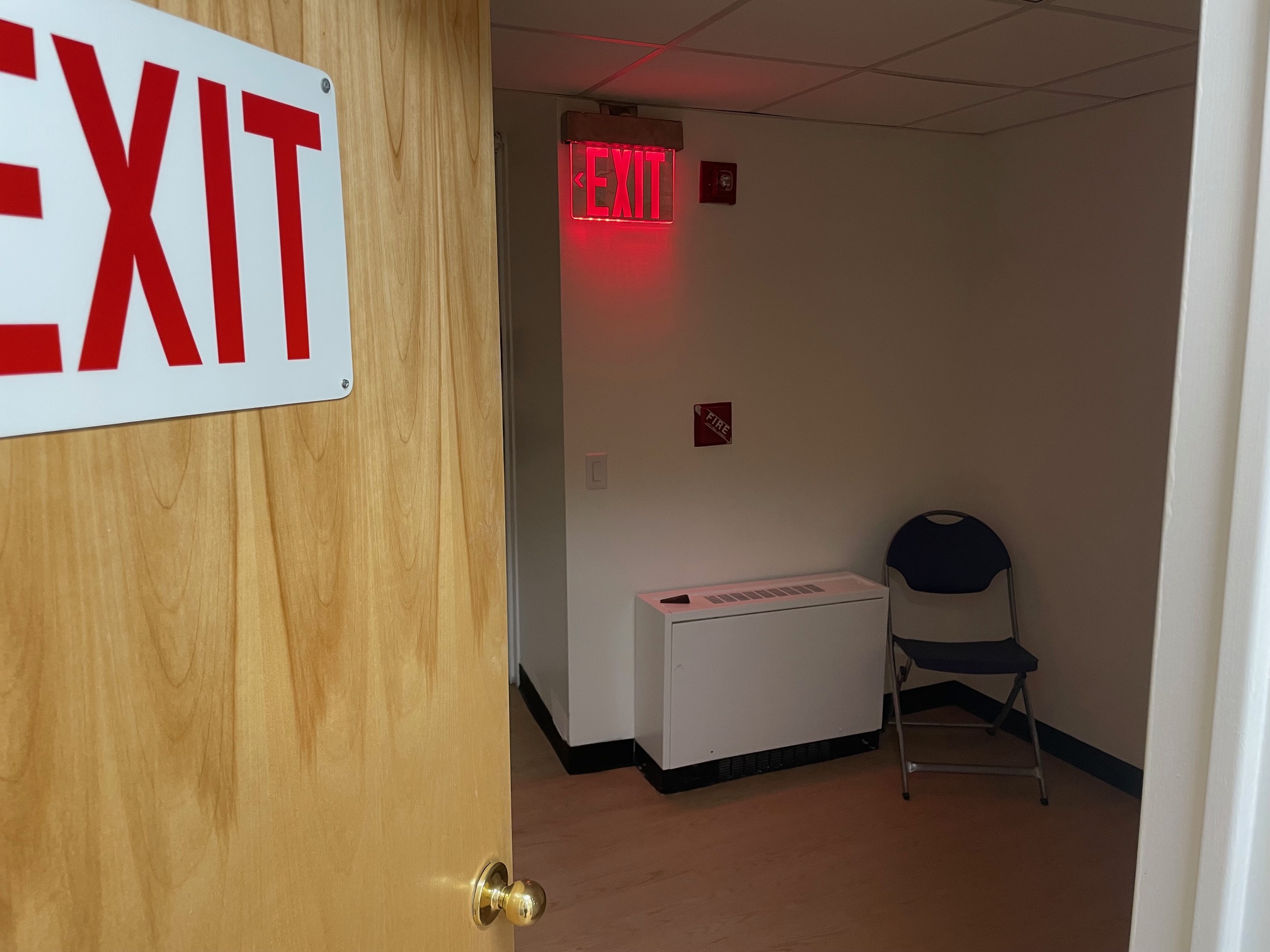 The Creature Darkness Of River Hall’s “Exit Room” – Bwog